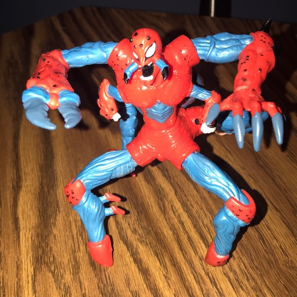 Marvel | Toys | Vintage 997 Spiderman Monster Mutant Posable 6 Figure ...